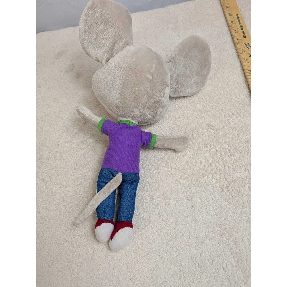 Chuck E Cheese | Toys | Chuck E Cheese Plush Toy Gray Mouse Stuffed ...